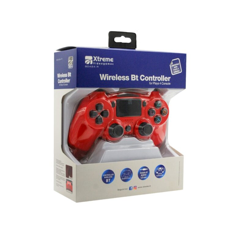 CONTROLLER WIRELESS BT COMPATIBILE CON PLAYS4 – Xtreme S.P.A.